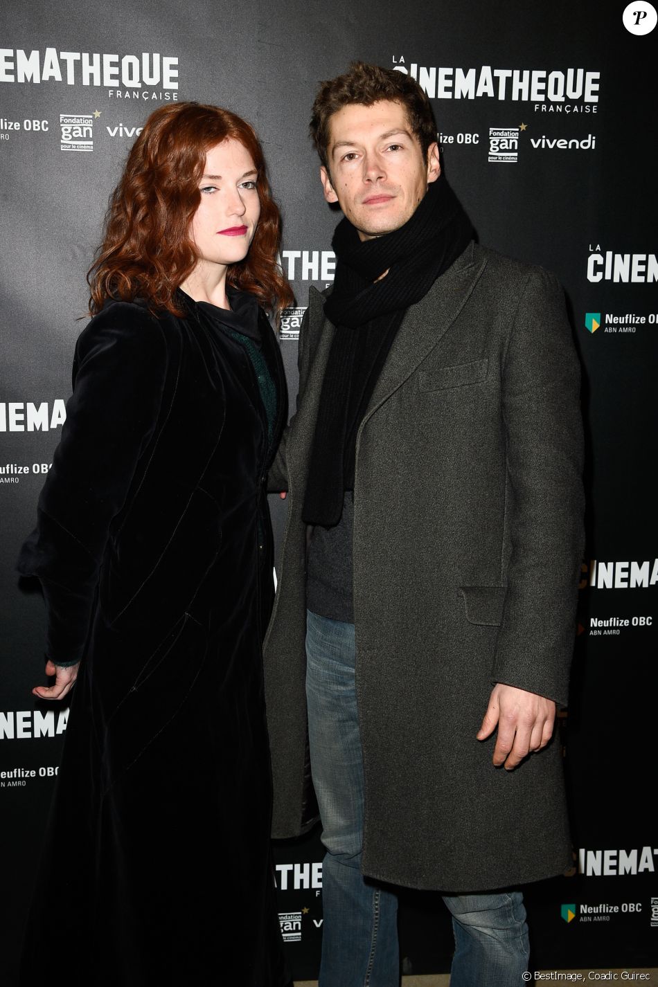 Iris Bry et Cyril Descours - Avant-première du film Les gardiennes à La ...