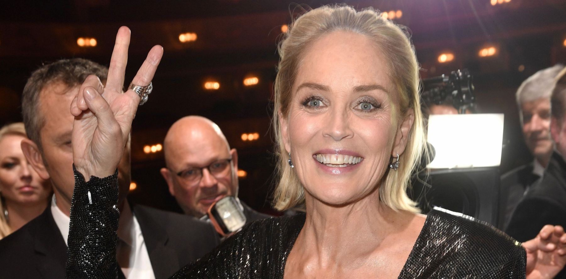 Sharon Stone chanceuse d'être encore en vie après un accident ...