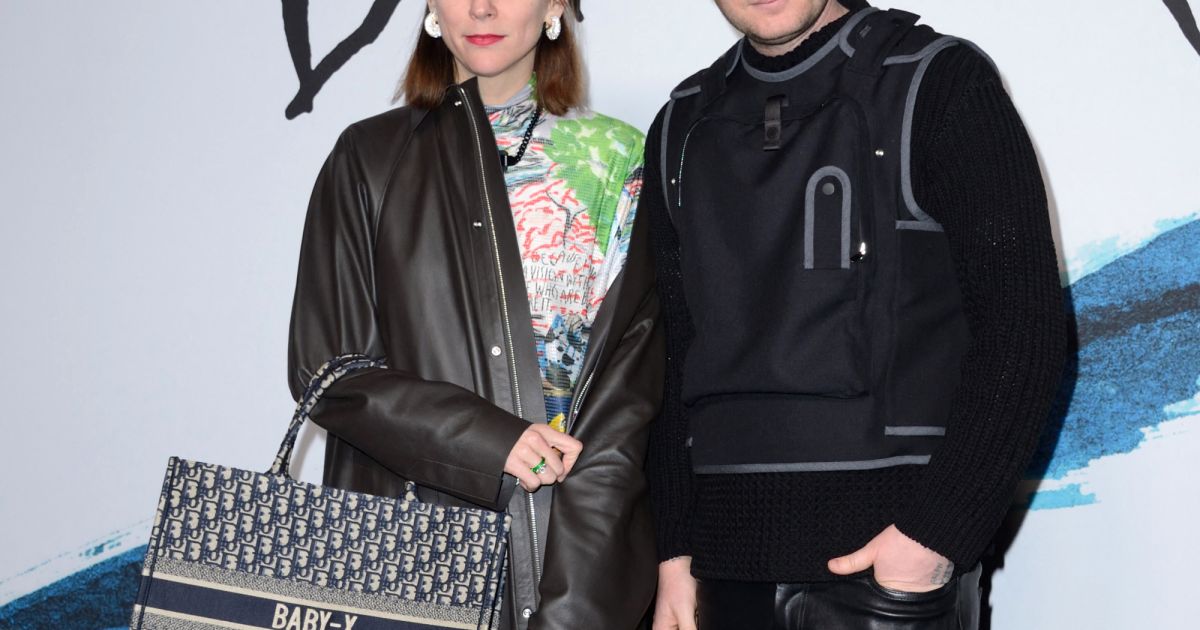 Matthew Williams et son épouse à Paris, le 18 janvier 2019. - Purepeople