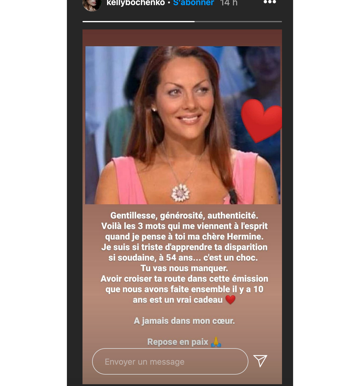 Photo : Kelly Bochenko rend hommage à Hermine de Clermont-Tonnerre ...