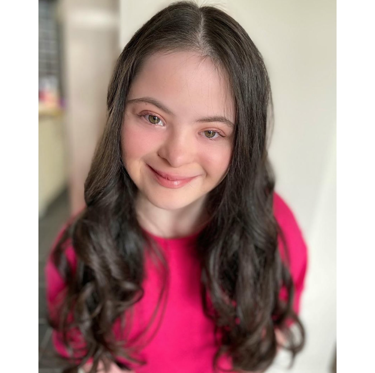Photo : Le mannequin Ellie Goldstein. Juillet 2020. - Purepeople