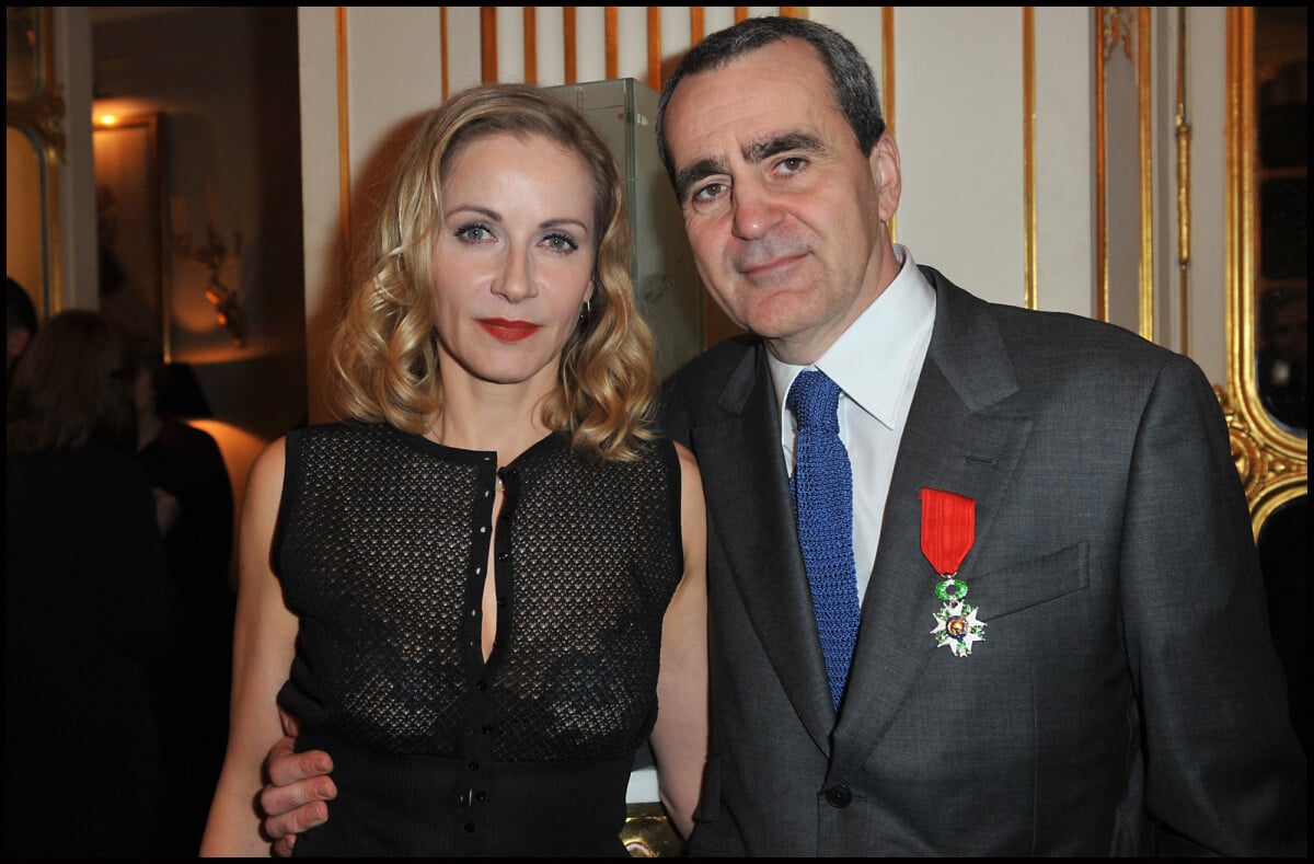 Photo : Takis Candilis et sa femme Babsie Steger lors de la remise des ...