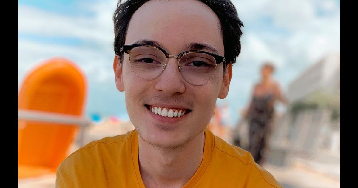 Clément Garin, chroniqueur de TPMP, à Arcachon, le 17 août 2020 ...