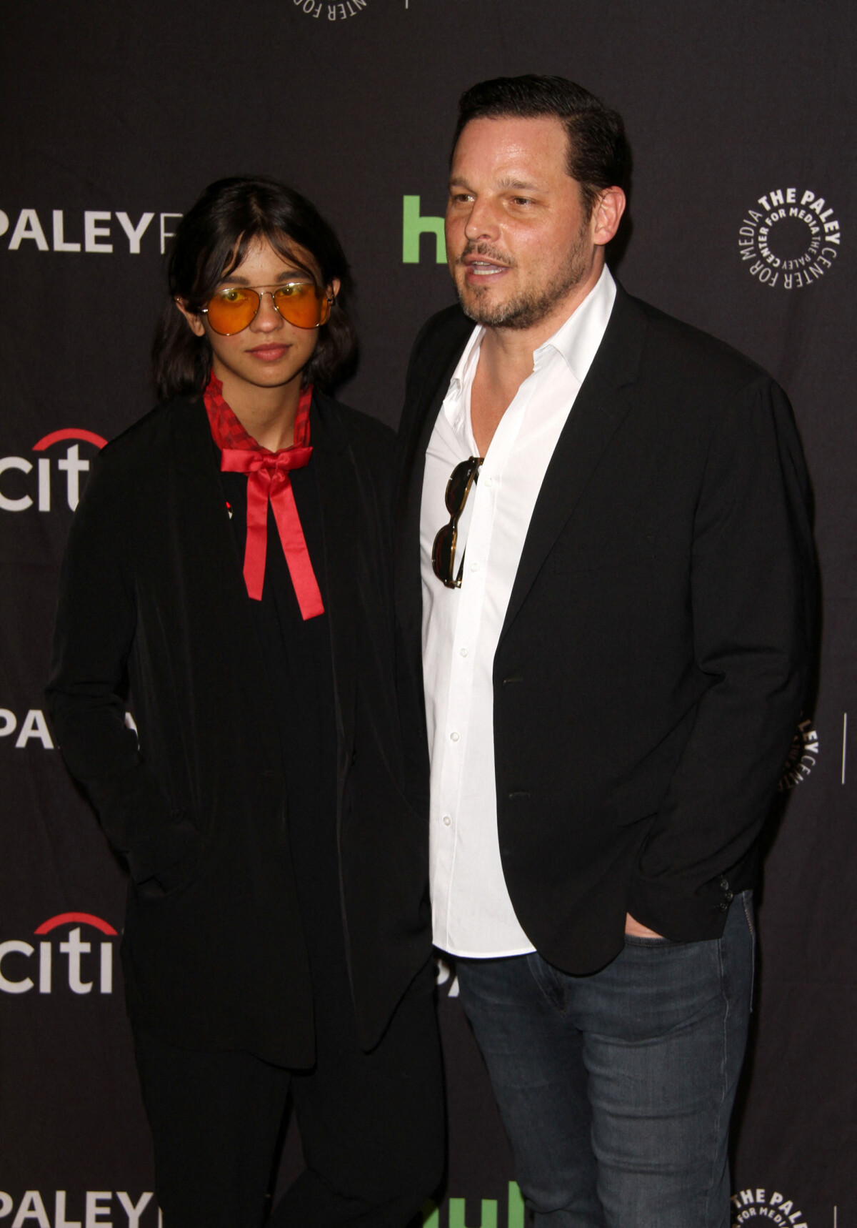 Photo : Eva Chambers et son père Justin Chambers à la soirée "PaleyFest ...