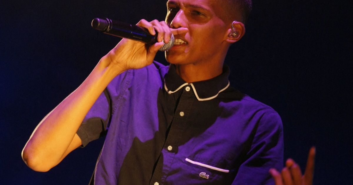 Stromae en concert à Bruxelles en 2011. - Purepeople