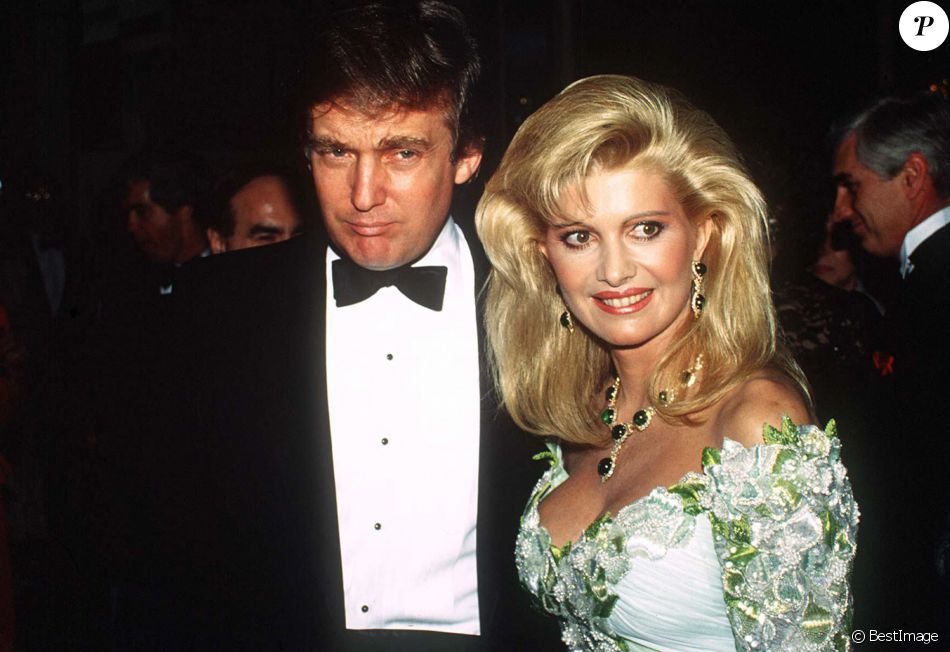 Donald et Ivana Trump en 1985. - Purepeople