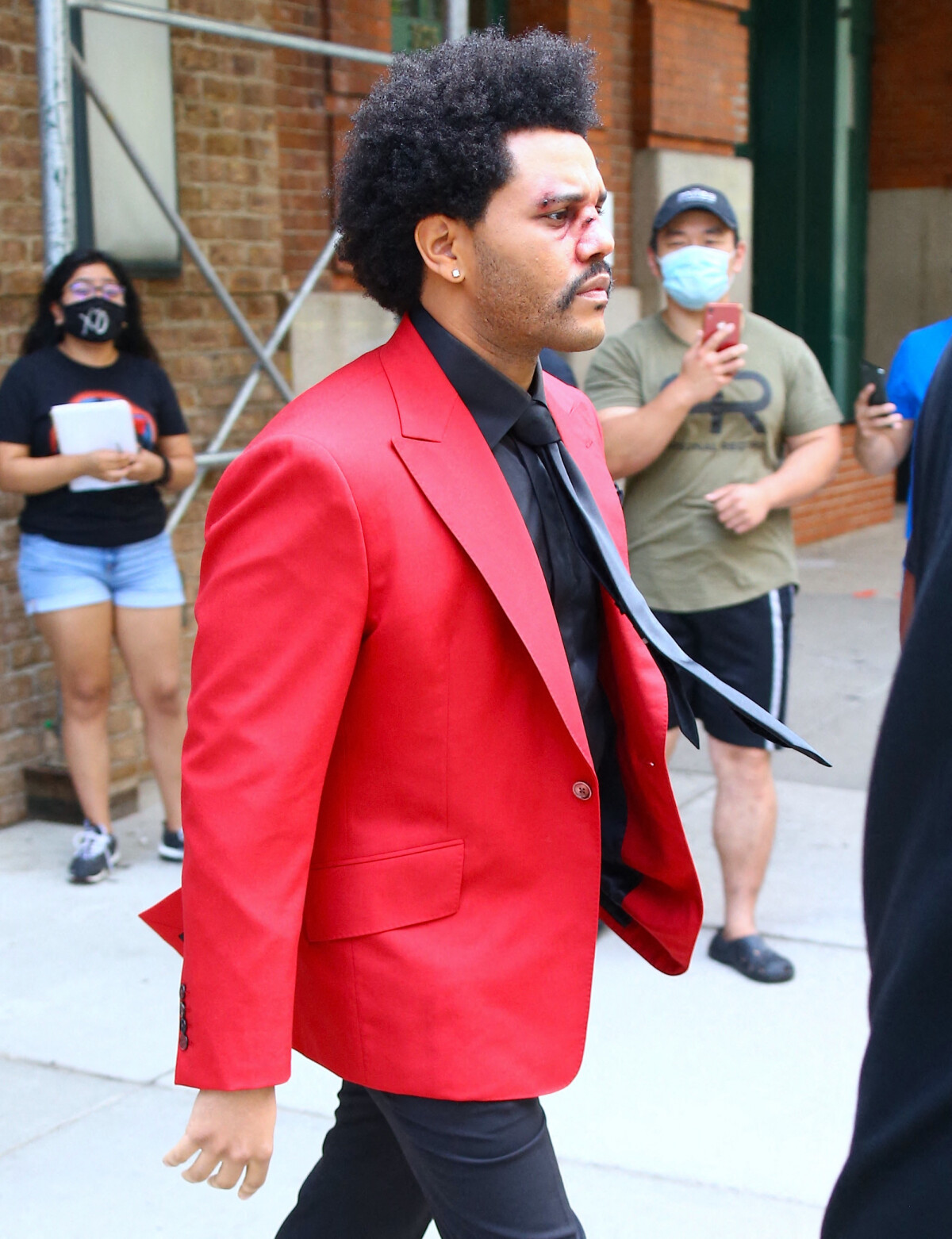 Photo : The Weeknd à New York, le 27 août 2020. - Purepeople