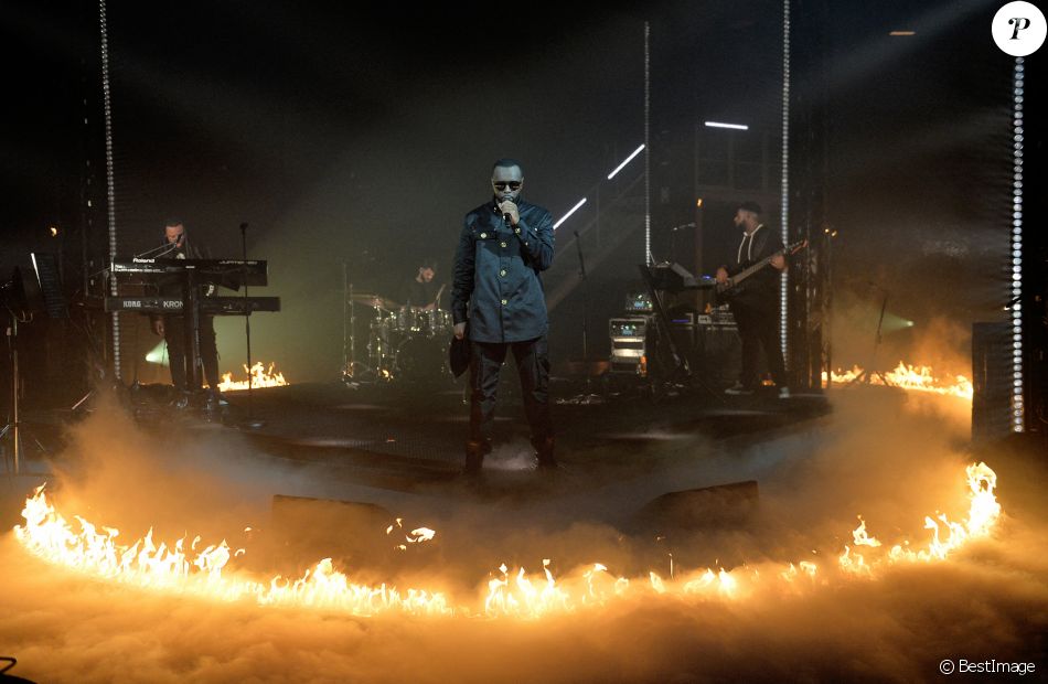 Exclusif - Gims en concert live sur la plateforme Gigson.live. Paris ...