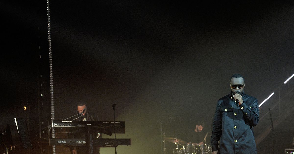 Exclusif - Gims en concert live sur la plateforme Gigson.live. Paris ...