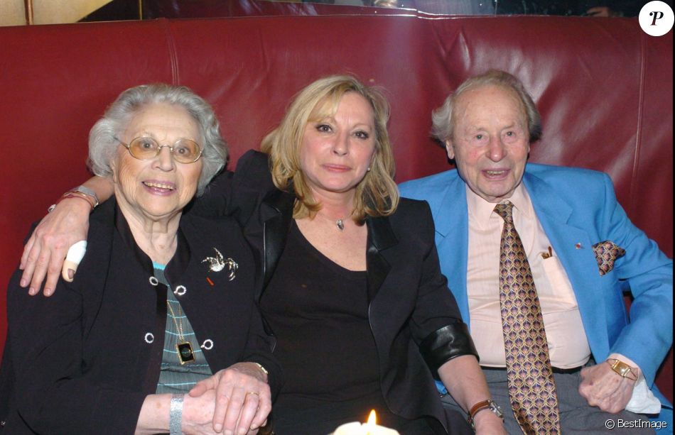 Véronique Sanson et ses parents Colette et René - Véronique Sanson fête ...