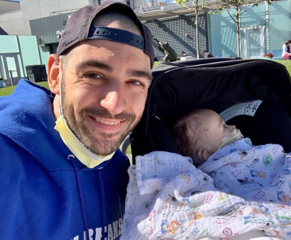 Photo : Andrew Kaczynski et sa fille Francesca sur Instagram. Le 8 ...