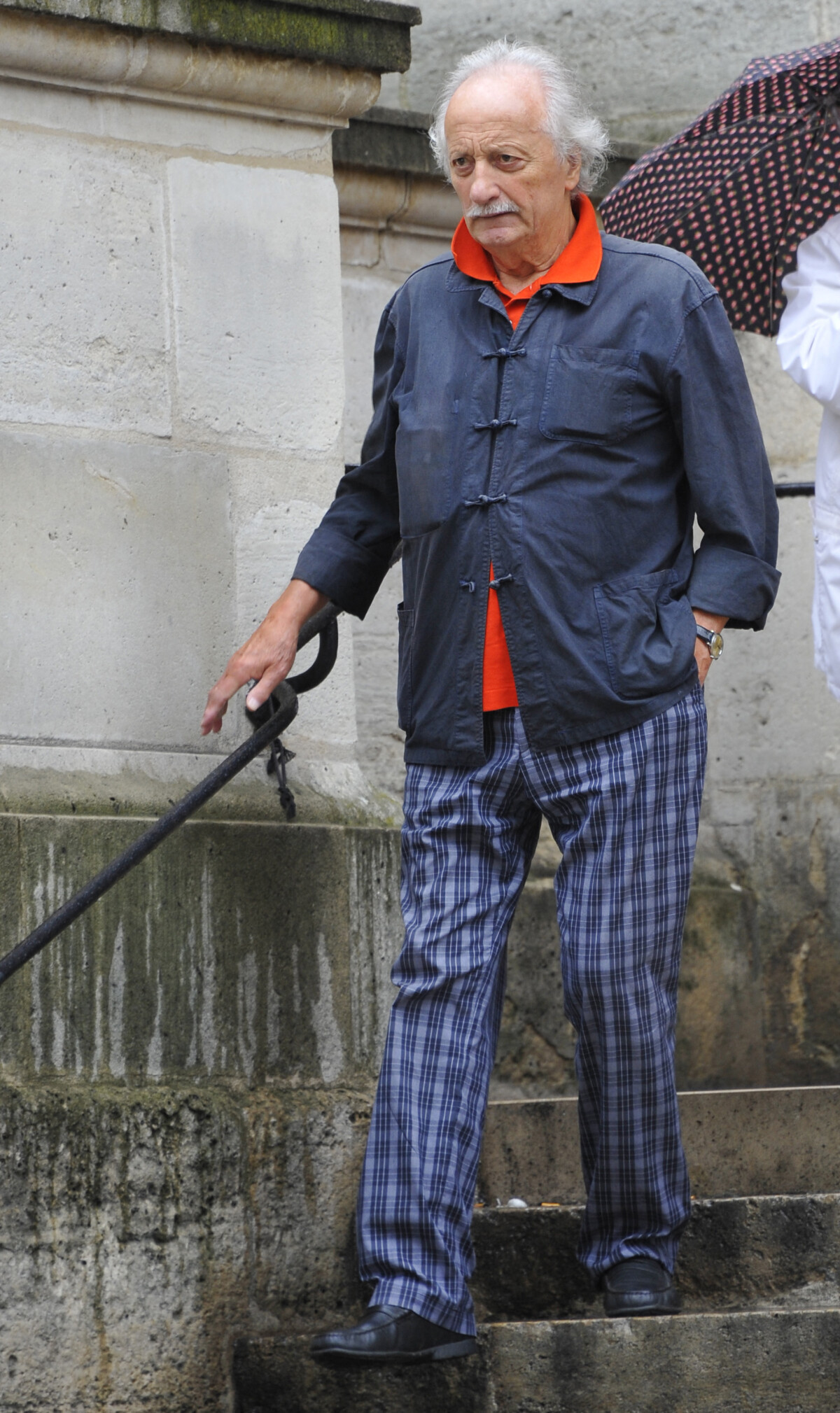 Photo : Étienne Draber- Obsèques du comédien Christian Marin en l ...
