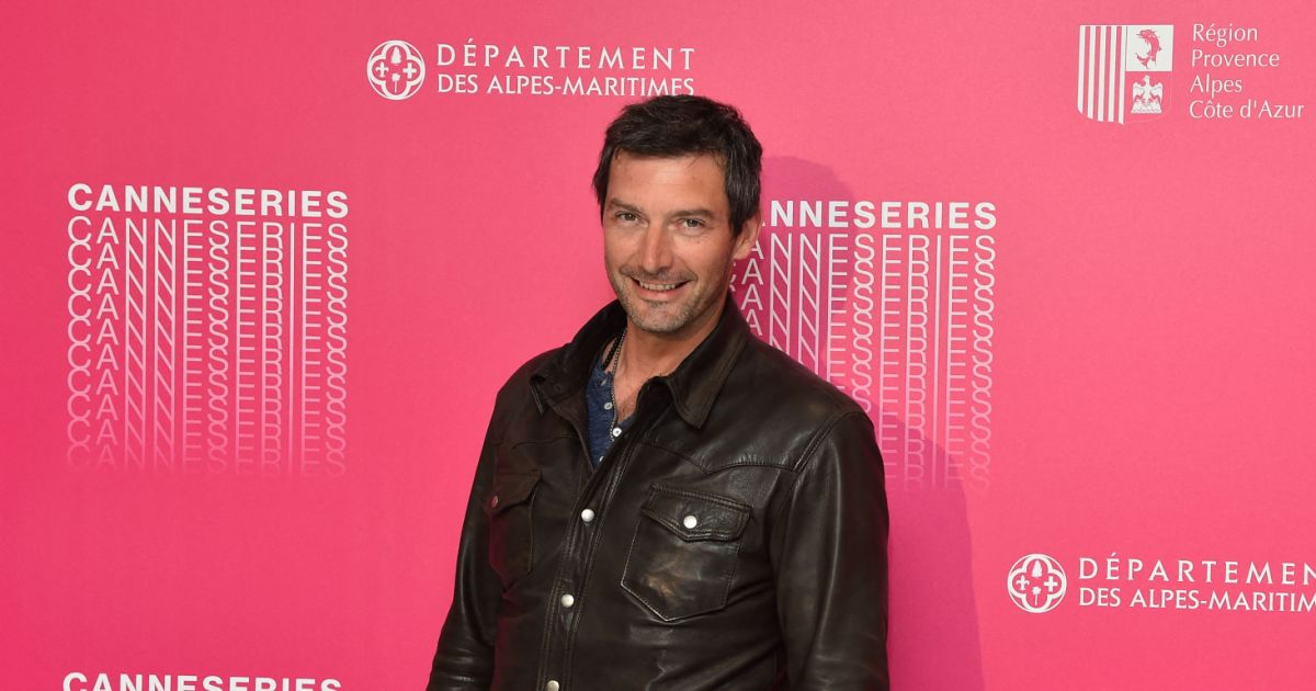 Franck Semonin, lors du photocall et de la conférence sur la série ...