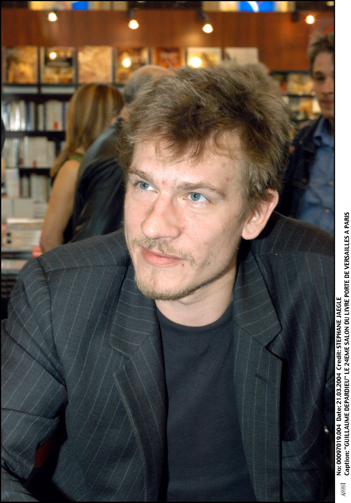 Photo : Guillaume Depardieu - 24e salon du livre de Versailles à Paris ...