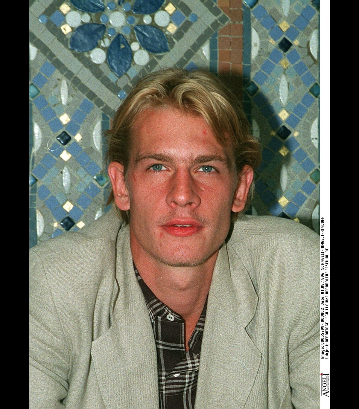 Photo : Guillaume Depardieu - Festival de Deauville en 1996 - Purepeople
