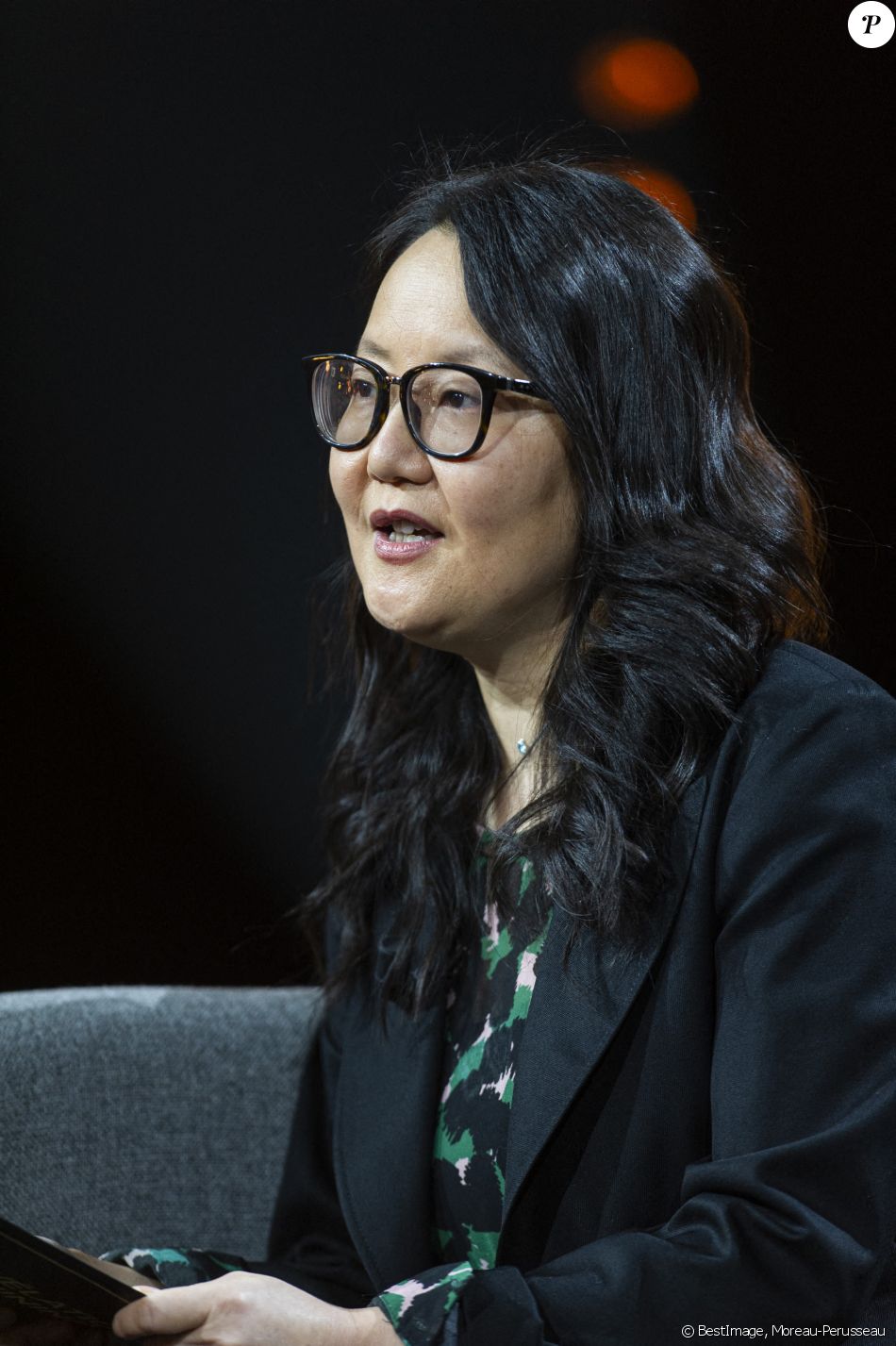 Exclusif - Min Liu lors de la 26ème cérémonie des Lumières de la presse ...