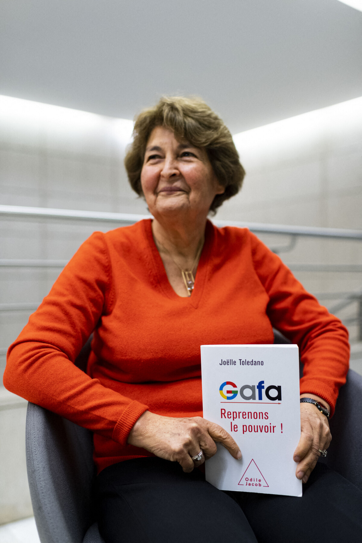 Photo : Joëlle Toledano Prix du Livre d'Economie pour son livre GAFA ...