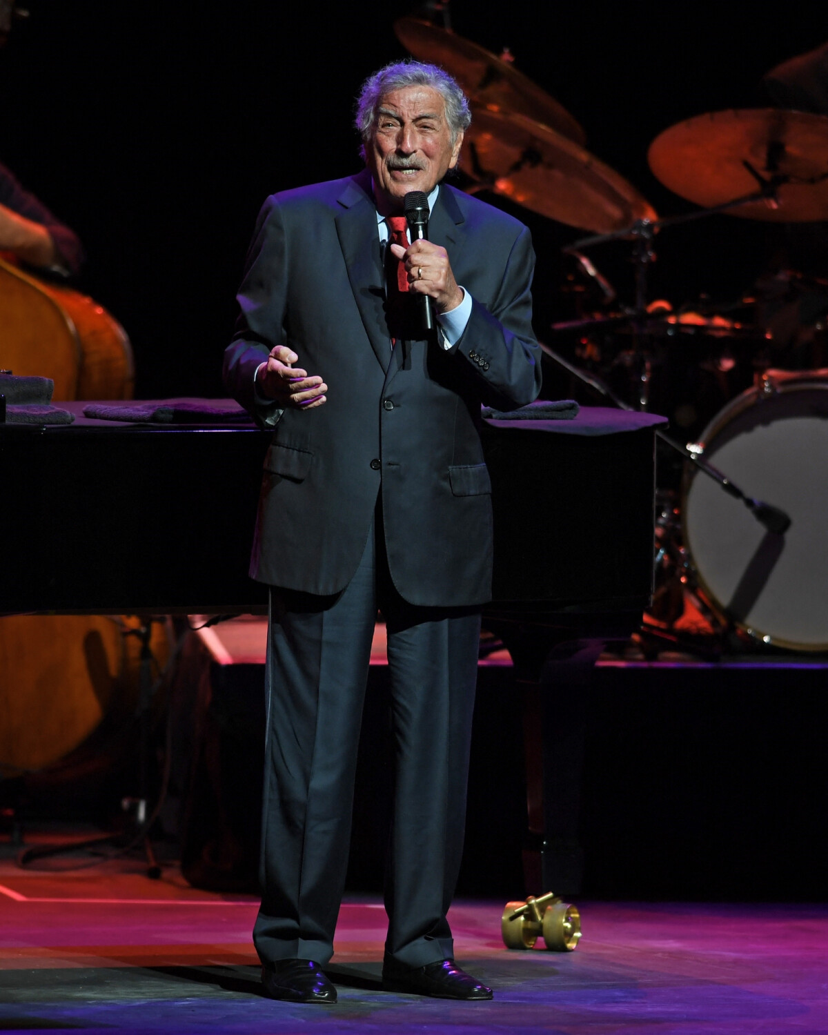 Photo : Tony Bennett en concert au Hard Rock Live à Hollywood. Le 8 ...