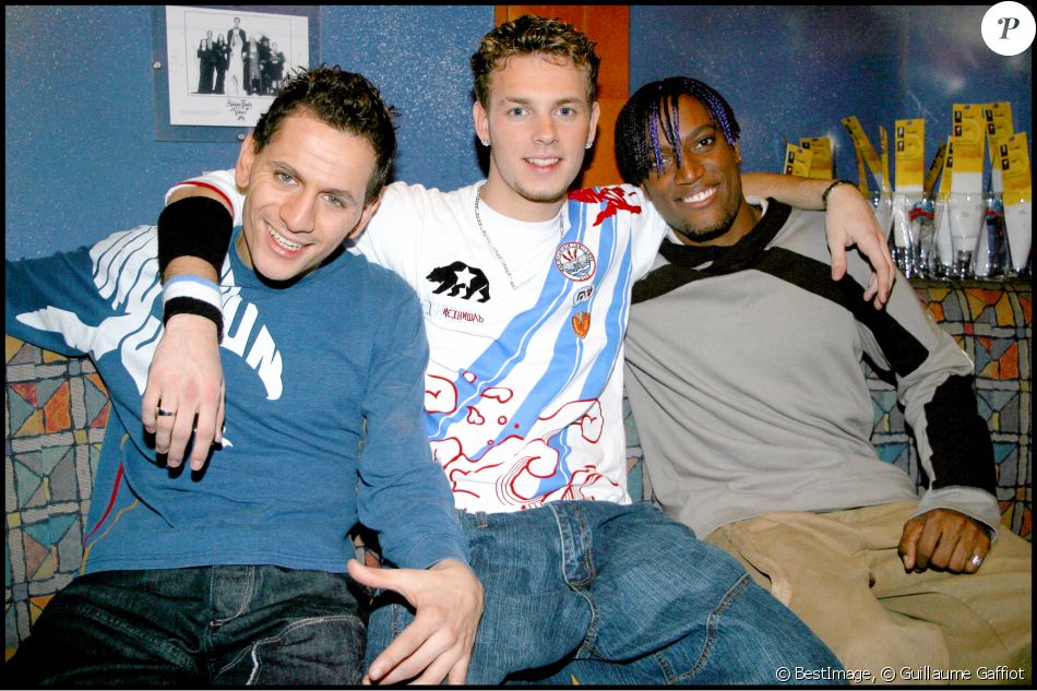 Les Linkup - M.Pokora , Lionel Tim et Otis en showcase a Disney Village ...