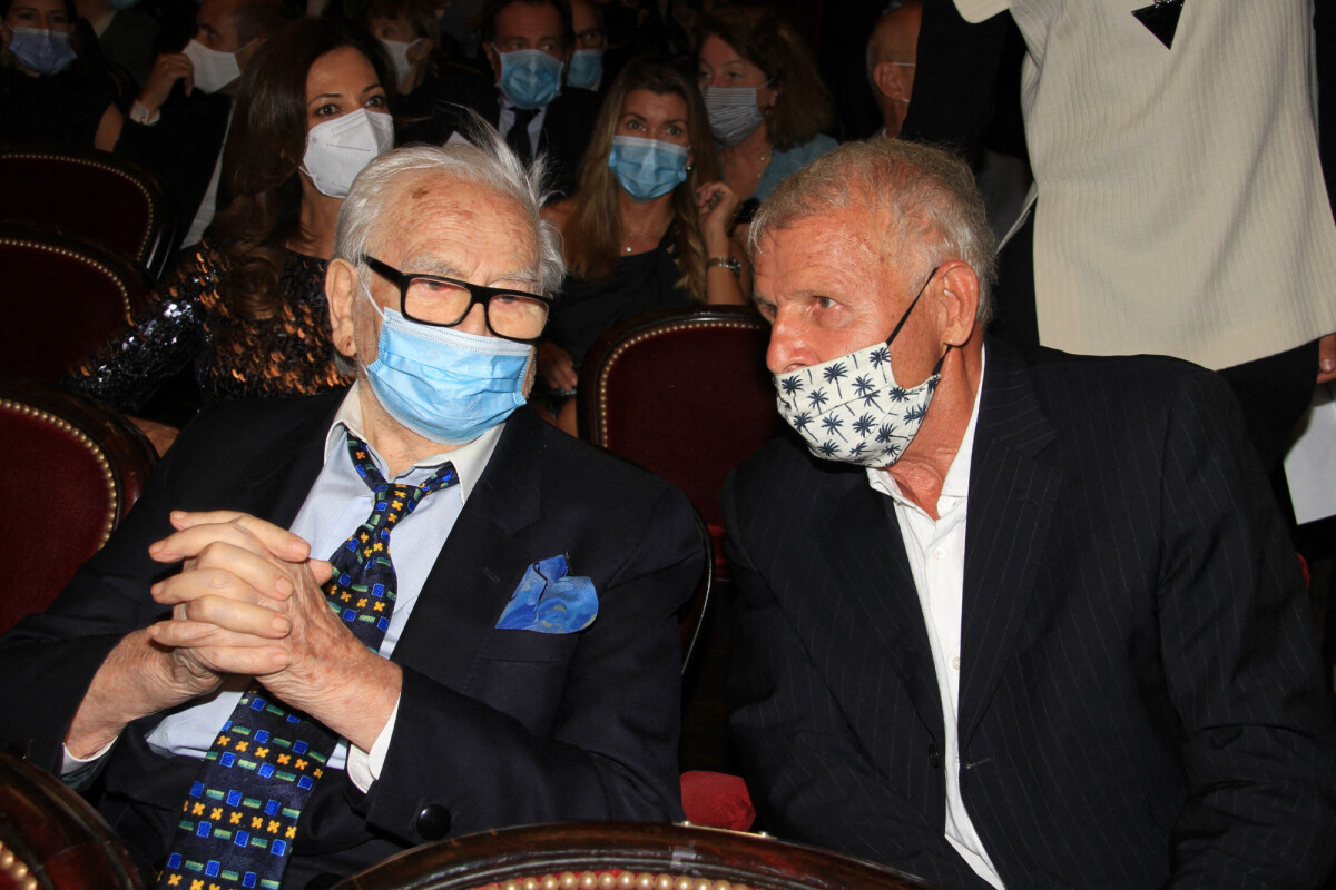 Photo : Pierre Cardin, Patrick Poivre d'Arvor - Soirée en l'honneur de ...