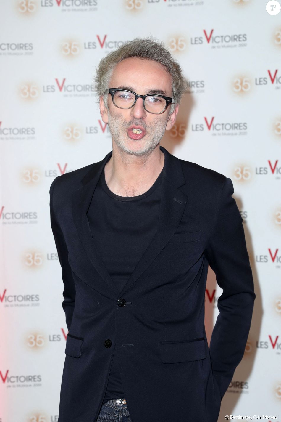 Vincent Delerm lors de la 35ème édition des Victoires de la musique à ...