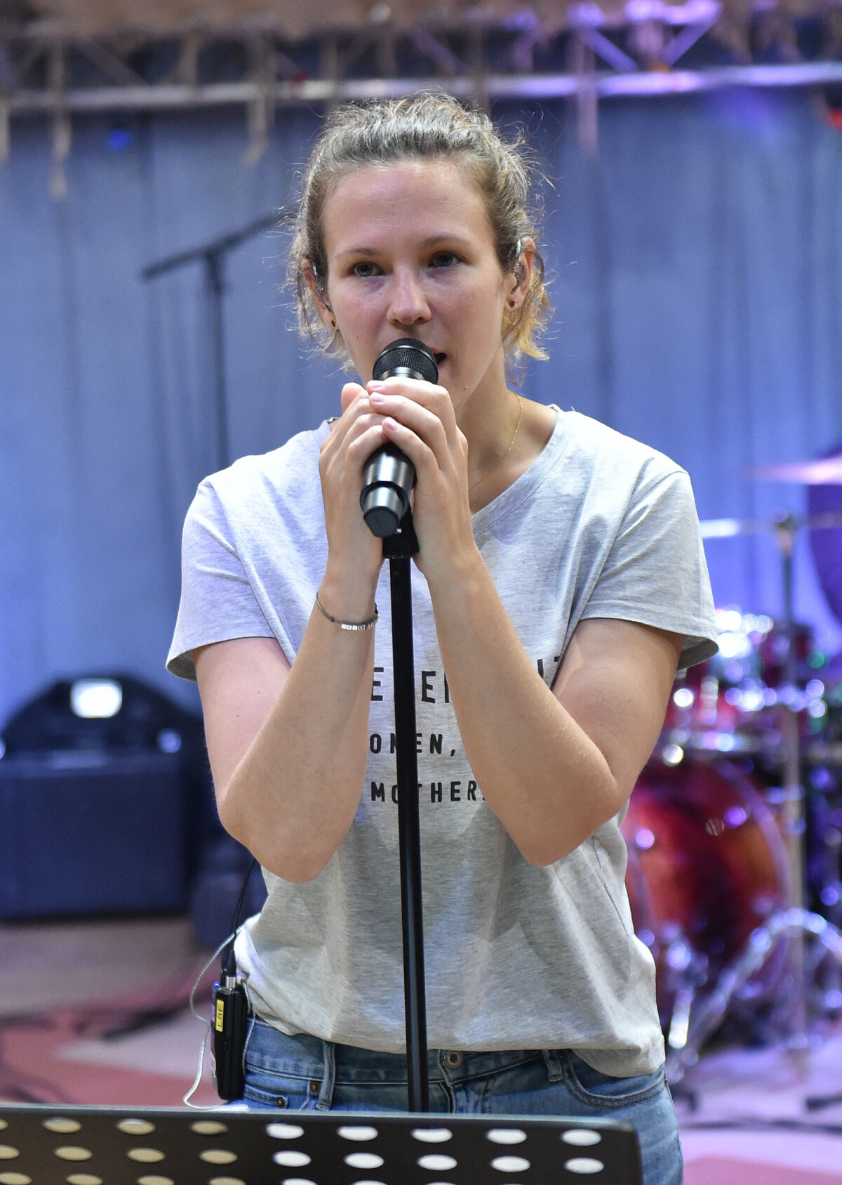 Photo : Exclusif - Lorie en repétition avant son concert du 31 mai à L ...