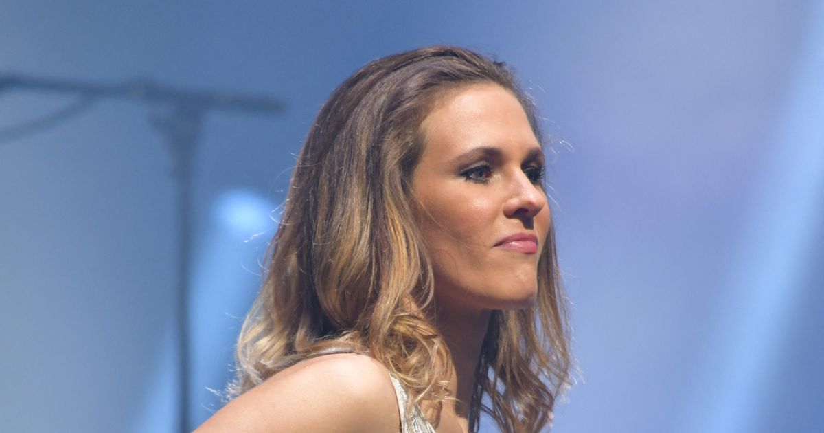 Lorie (Laure Pester) en concert à l'Olympia à Paris le 31 mai 2018 ...