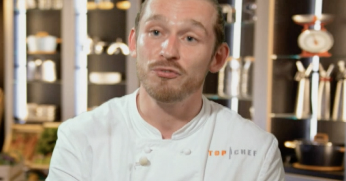 Thomas dans Top Chef 2021, sur M6. - Purepeople