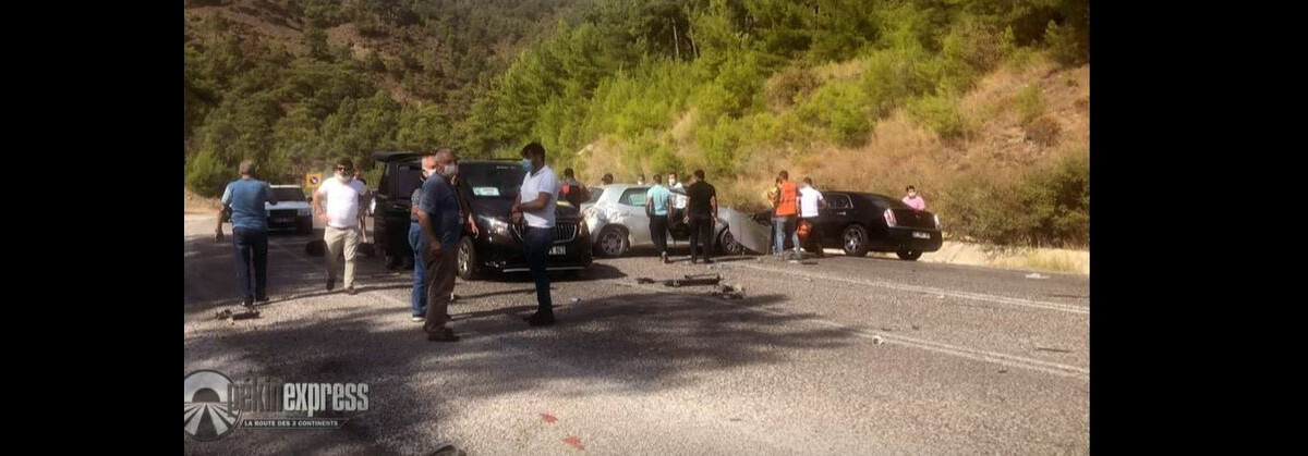 Photo : image de l'accident lors de l'épisode de "Pékin Express 2021 ...