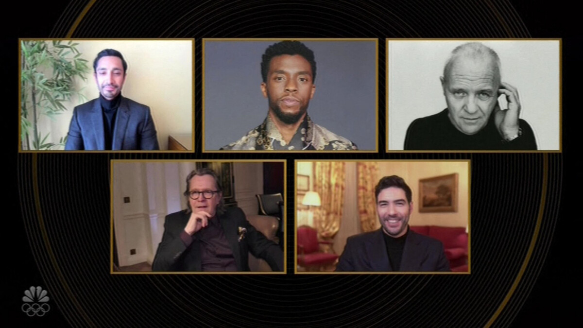 Photo : Chadwick Boseman, Riz Ahmed, Anthony Hopkins, Gary Oldman ...
