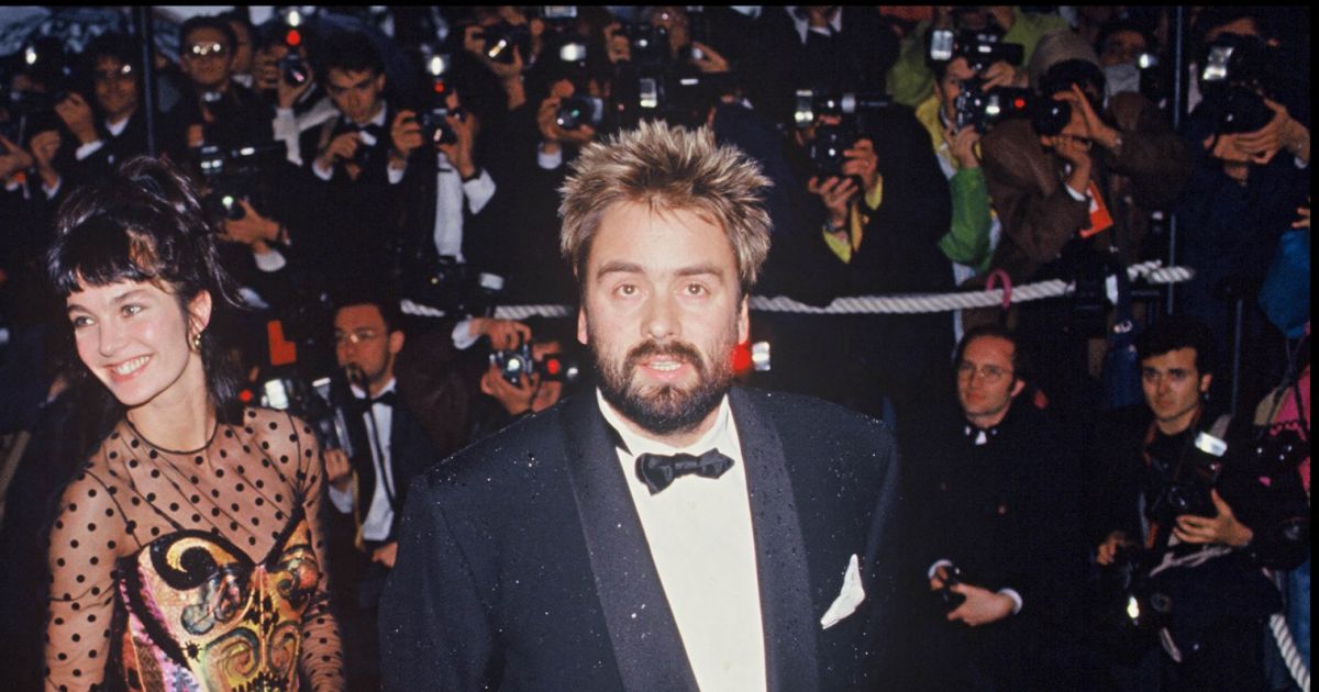 Anne Parillaud et Luc Besson au Festival de Cannes en 1991. - Purepeople