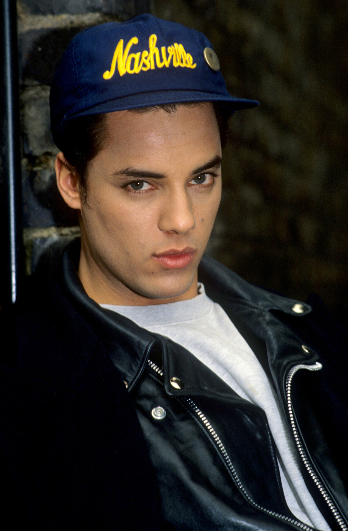 Photo : Nick Kamen à Londres en 1987. - Purepeople