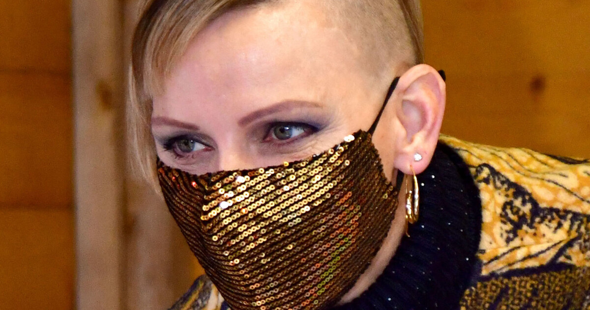 Charlène de Monaco : Coupe punk et tenue camouflage, elle fait son ...