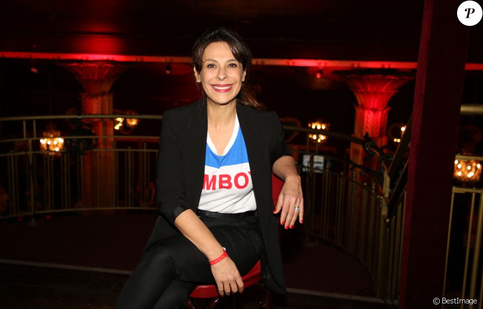Tania Garbarski lors de l'avant-première du film Faut pas lui dire à l ...