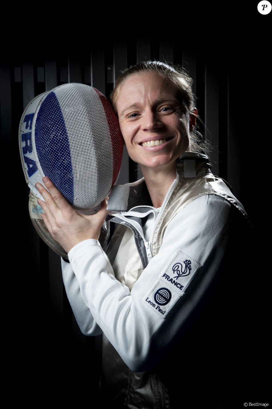 Exclusif - Astrid Guyart - Equipe de France de fleuret à l'INSEP à Paris, France, le 21 janvier ...
