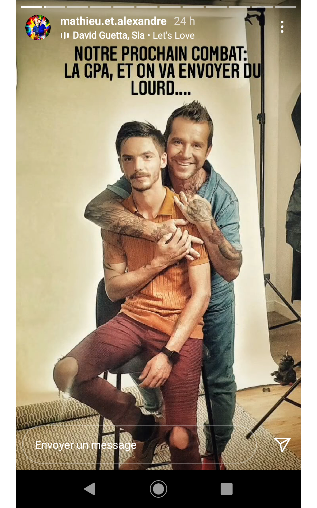 Photo : Mathieu et Alexandre (L'amour est dans le pré) prêts pour avoir ...