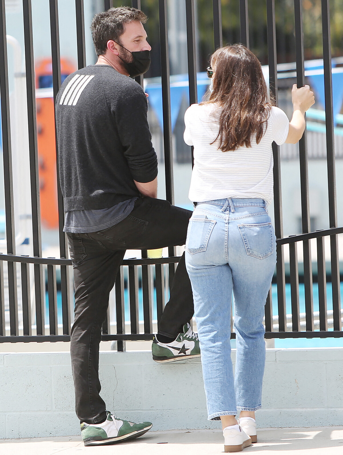 Photo : Ben Affleck et son ex-femme Jennifer Garner emmènent leur fils ...