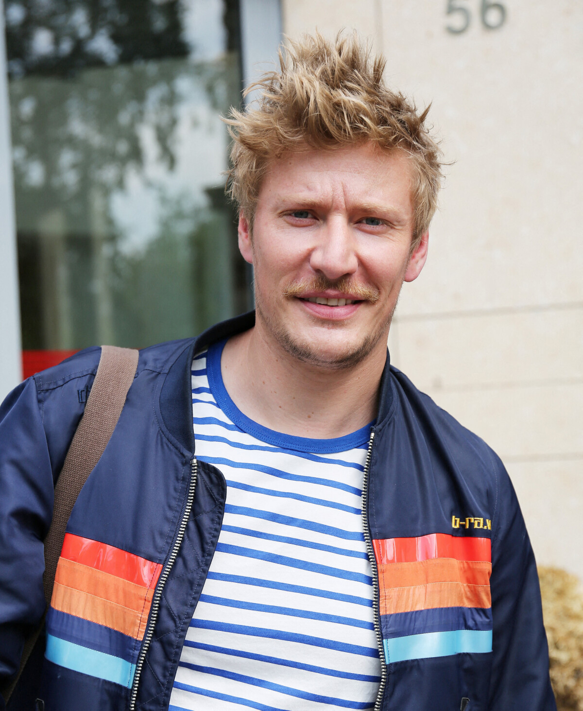 Photo : Gérémy Crédeville quitte les studios de RTL à Paris, France, le ...