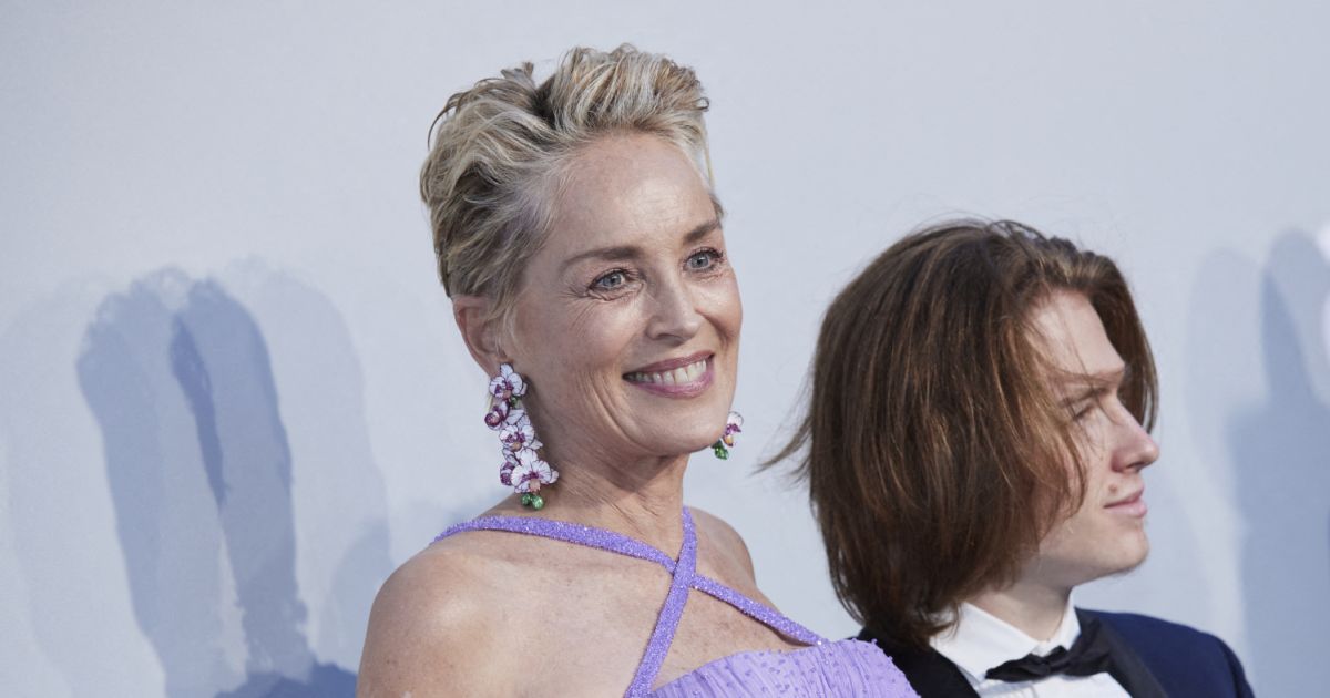 Sharon Stone et son fils Roan Joseph Bronstein - Soirée du gala de l ...
