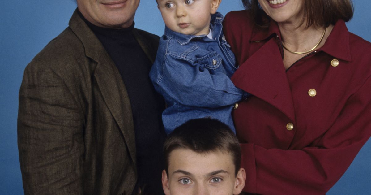 En France, Jean-François Stévenin avec sa femme Claire et leurs enfants ...