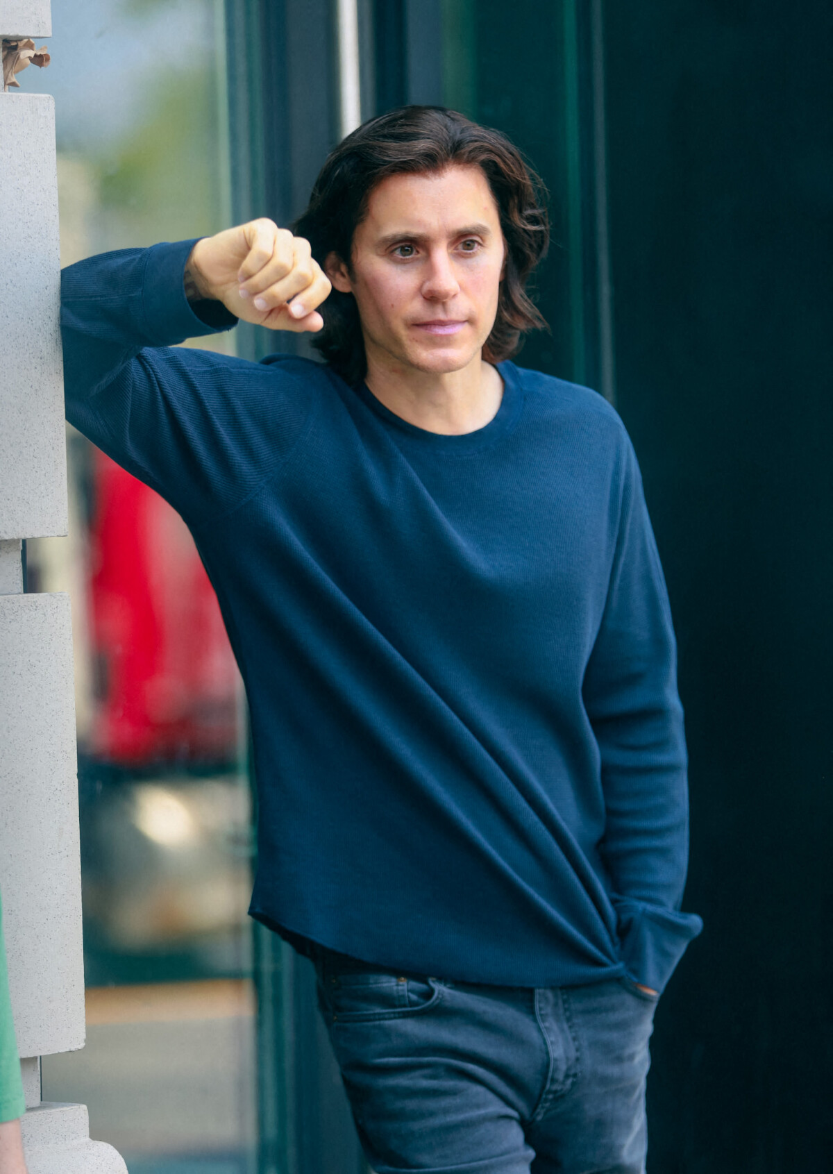 Photo : Jared Leto et Kyle Marvin sont sur le tournage de la série "We ...