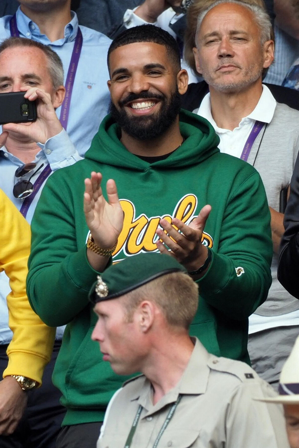 Photo : Drake est venu encourager son ex compagne S. Williams lors du ...