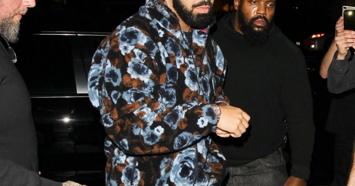 Drake arrive au club Poppy à Los Angeles, le 18 octobre 2018. - Purepeople