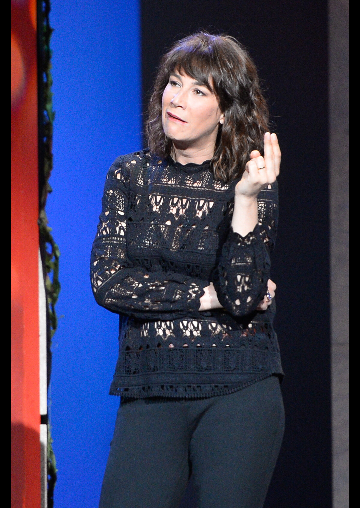 Photo : Exclusif Virginie Hocq - Enregistrement de l'émission "On se ...