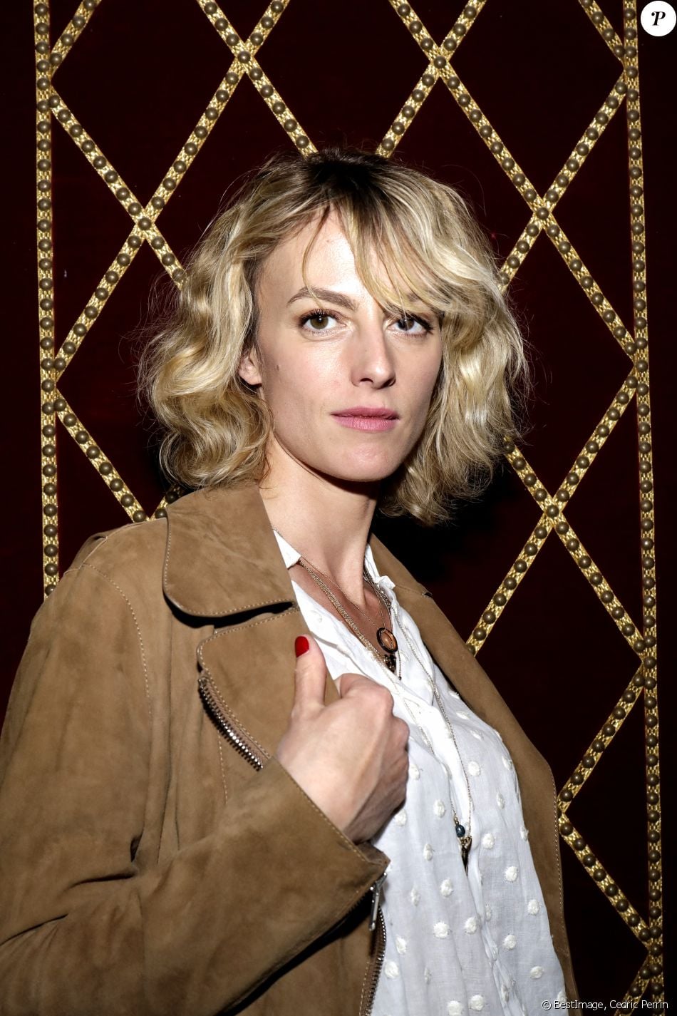 Portrait de Sara Mortensen à Paris. ©Cedric Perrin / Bestimage - Purepeople