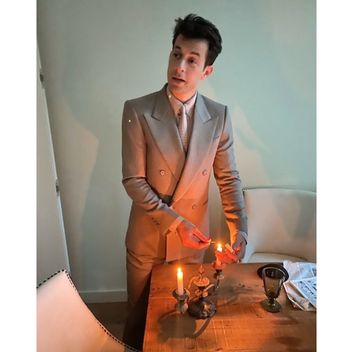Photo : Mark Ronson s'est remarié ! Il a épousé sa fiancée Grace Gummer ...