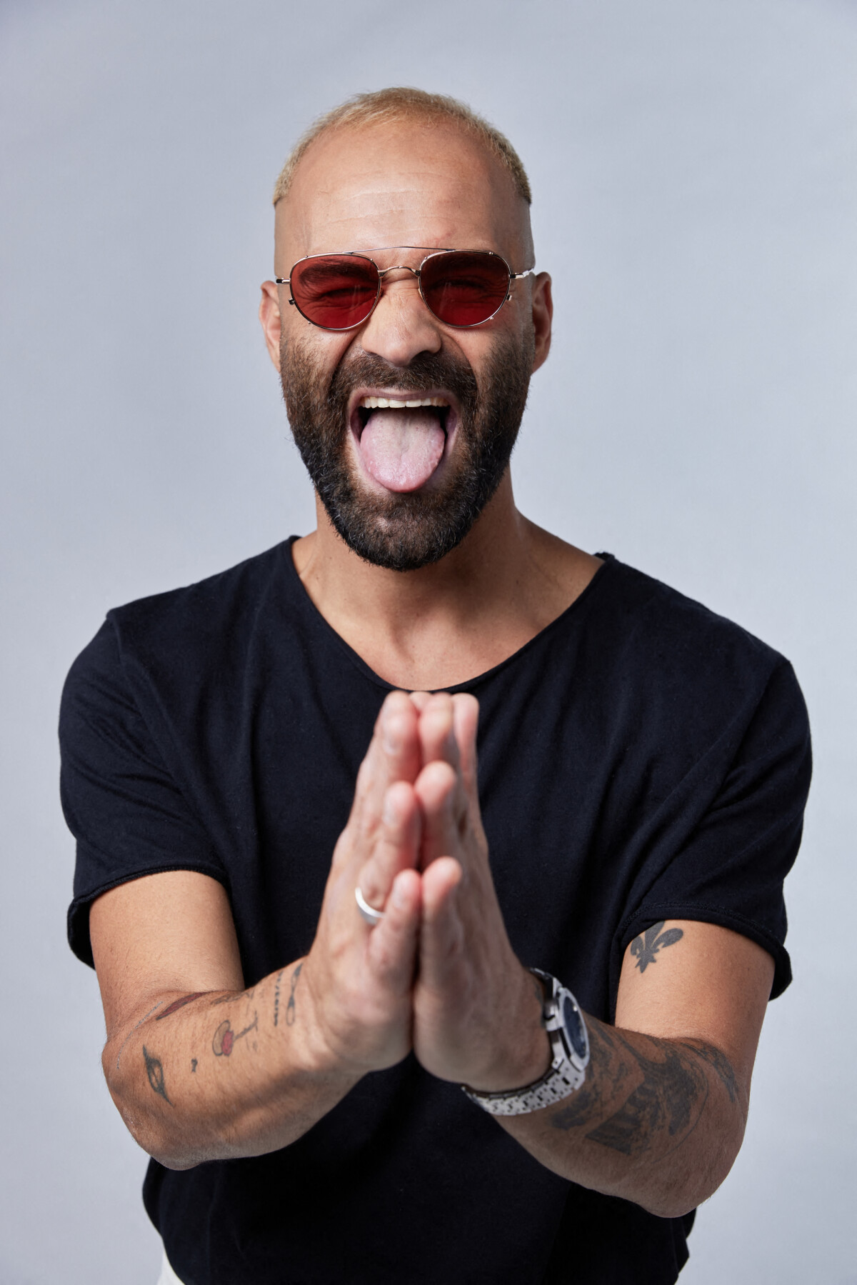 Photo : Exclusif - Ycare - Studio - Enregistrement de l'émission "La ...