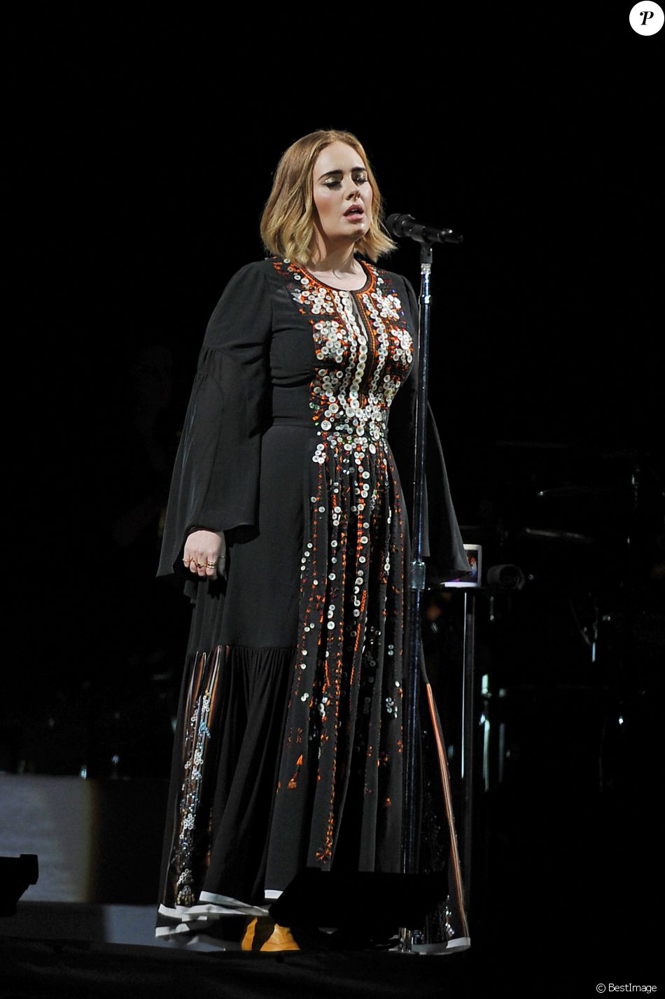 Concert de Adele à l'occasion du festival de Glastonbury le 25 juin ...