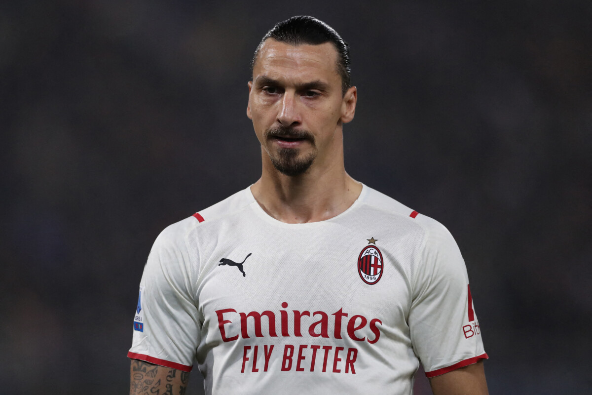 Photo : Zlatan Ibrahimovic (AC Milan) lors du match de Serie A opposant ...