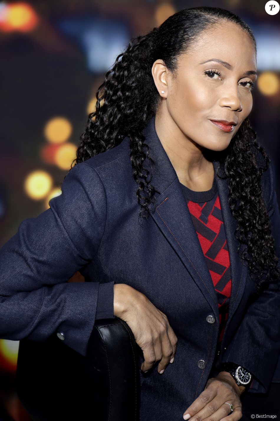 Exclusif - Portrait de Christine Kelly à Paris le 15 janvier 2021 ...
